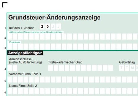 Grundsteuer Sachsen Ausfullhilfe